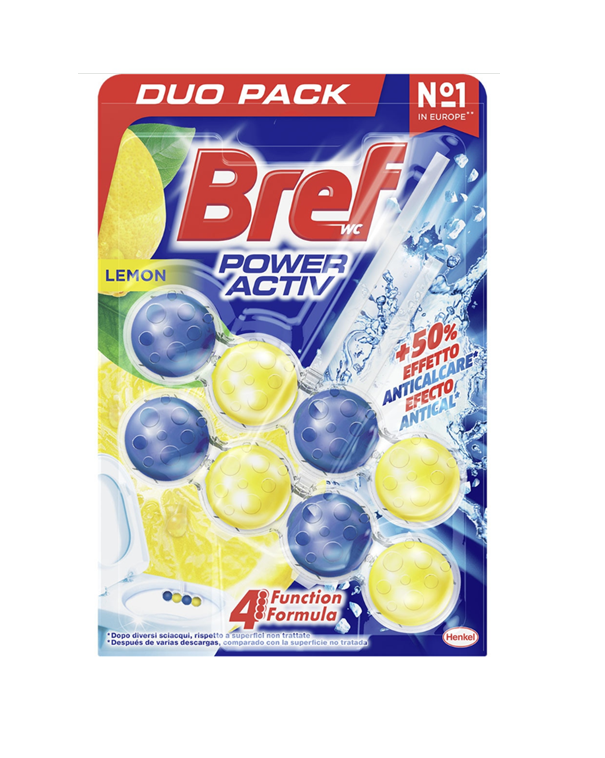 Bref Power Activ Lemon 2x50gr – Mira Mart