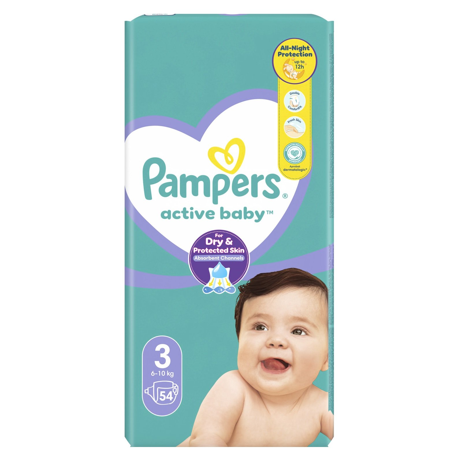 Pampers 3 Active Baby 6-10kg 54copa – Mira Mart
