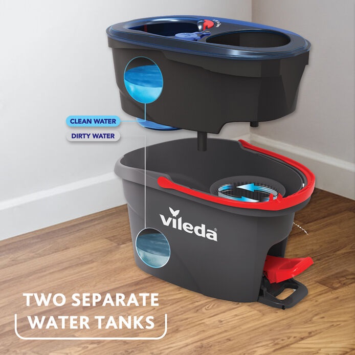 Vileda H2PRO Spin Mop System – Mira Mart
